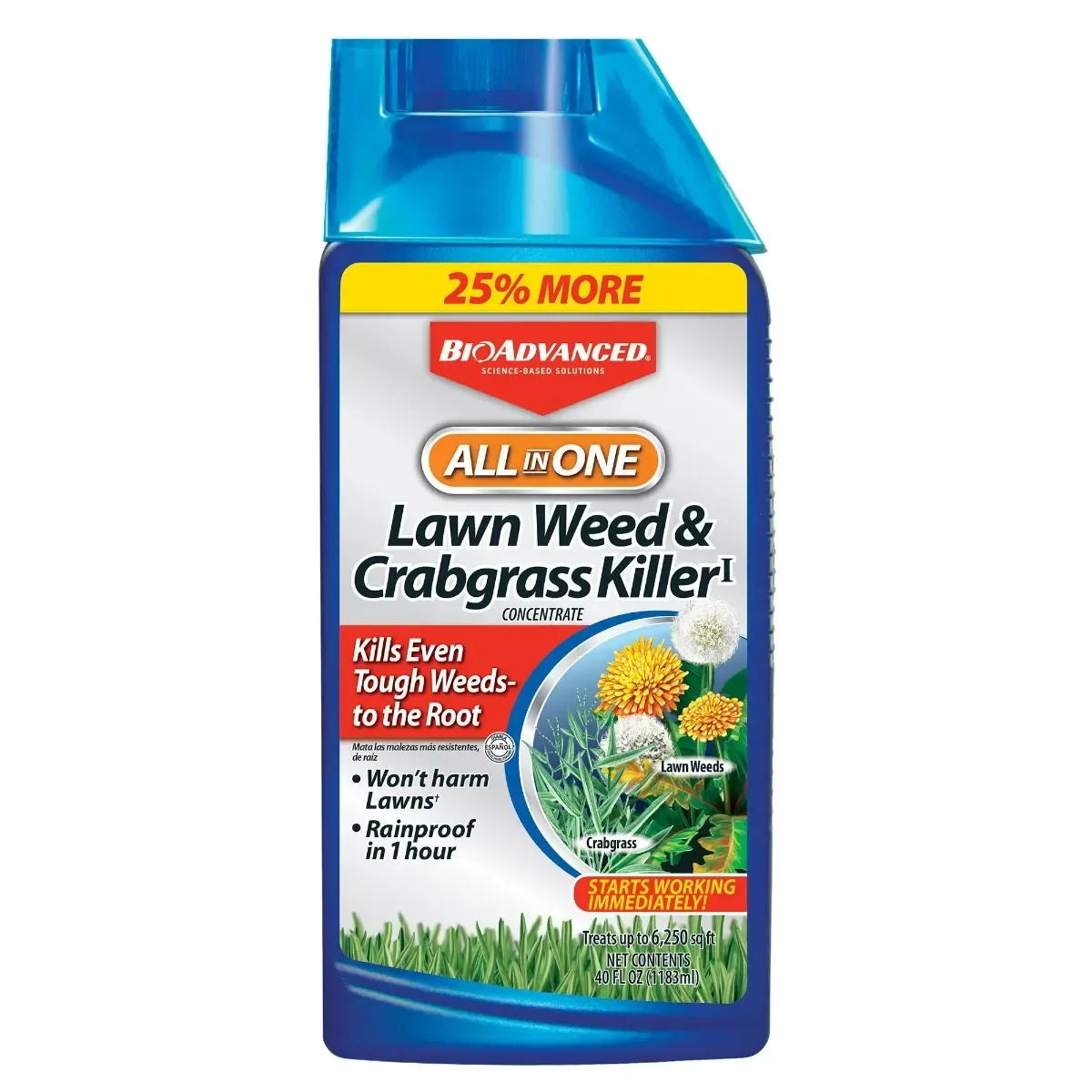 Bio-Advanced All-In-One Lawn Weed & Crabgrass Killer Ready-To-Spray ...